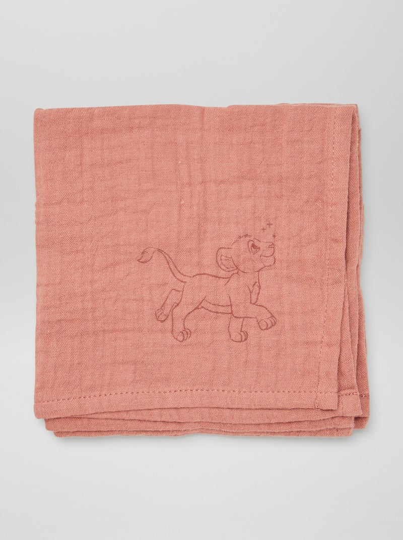 2 hydrofiele doeken 'Simba' 'Disney' - WIT - Kiabi - 12.00€