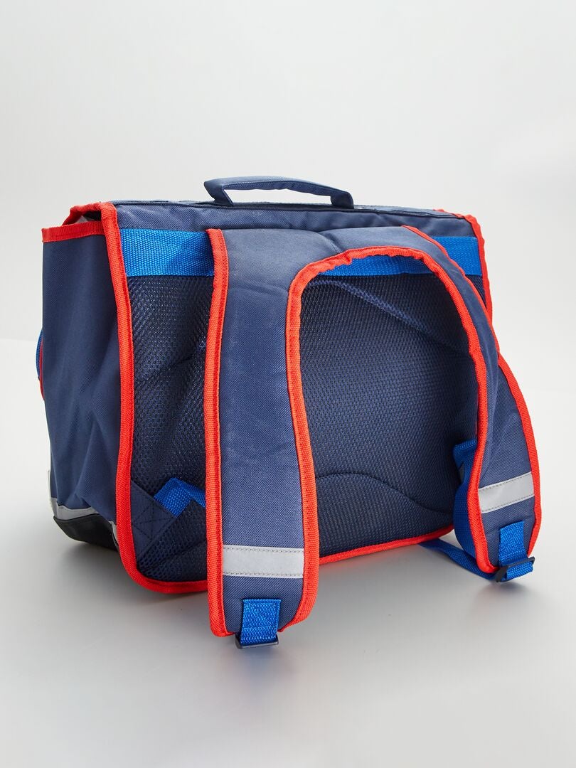 Boekentas met 3D-vakje 'Spider-Man' - BLAUW - Kiabi - 32.00€
