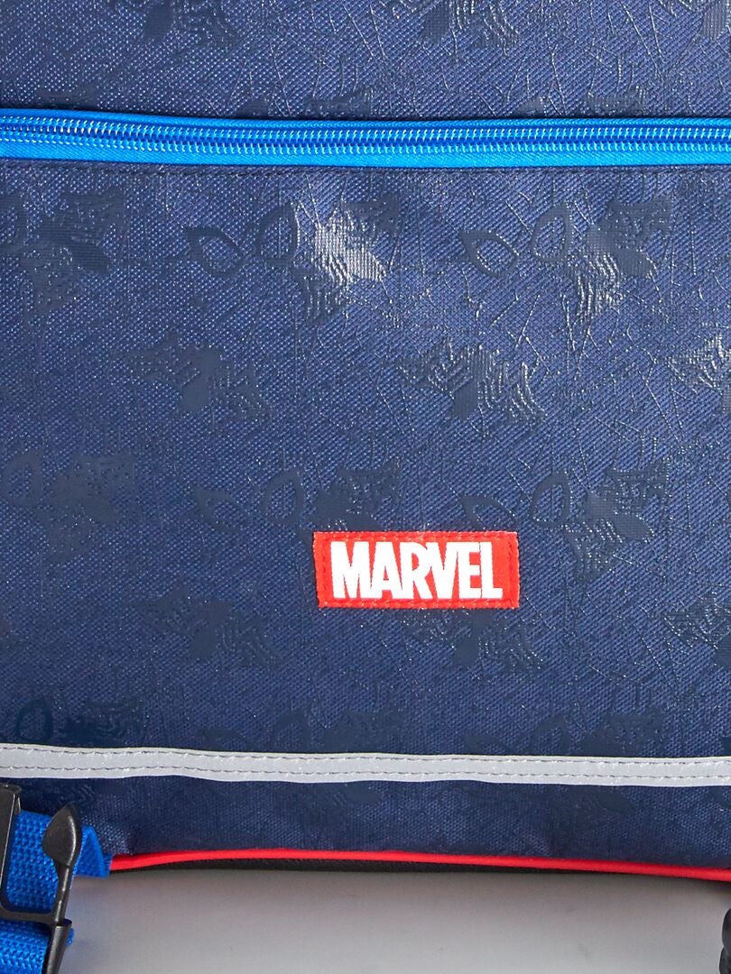 Boekentas met 3D-vakje 'Spider-Man' - BLAUW - Kiabi - 32.00€