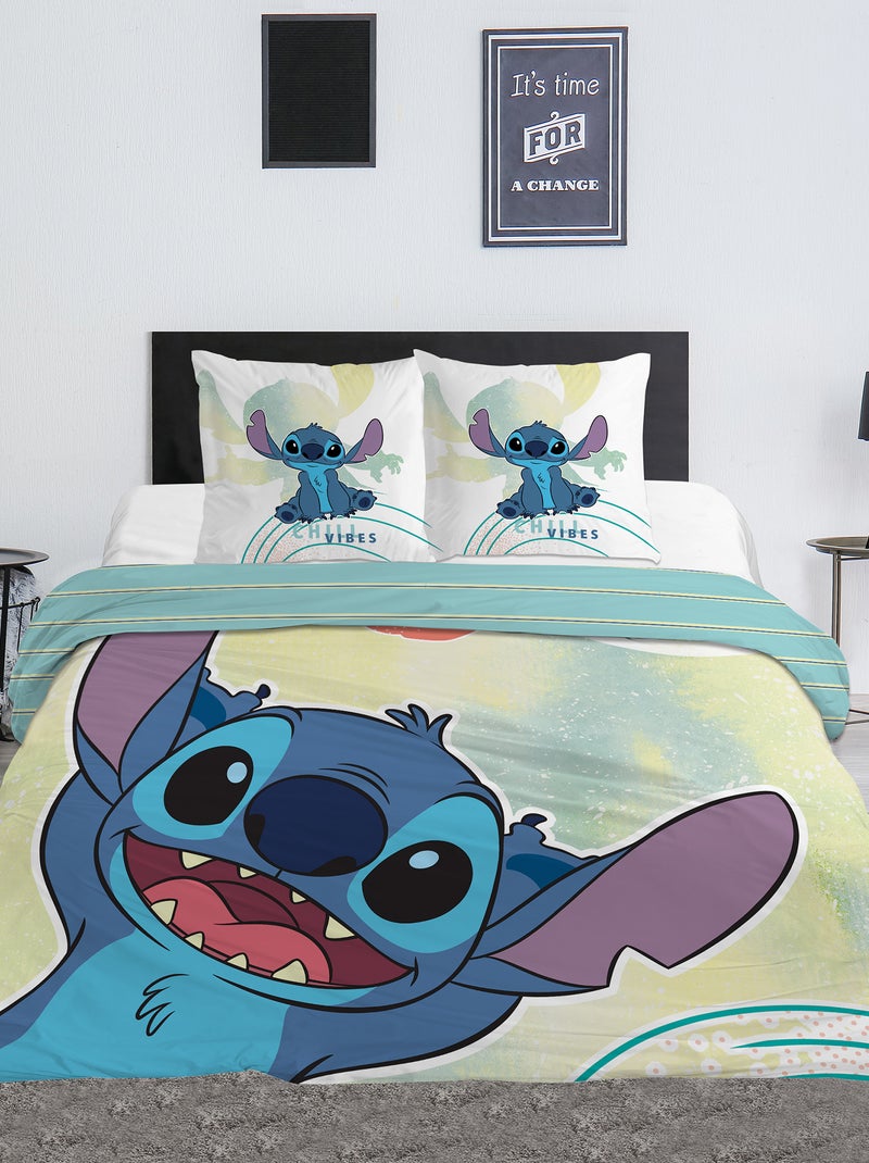 Dekbedset 'Stitch' - BLAUW - 35.00€ - Kiabi