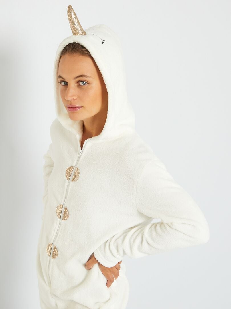 Eenhoorn-pyjamapak - ecru - Kiabi - 24.00€