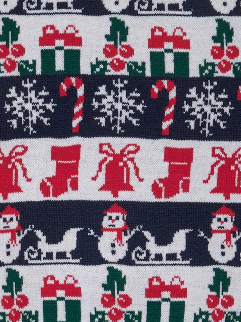 Gebreide trui met kerstmotief - BIEGE - 12.00€ - Kiabi