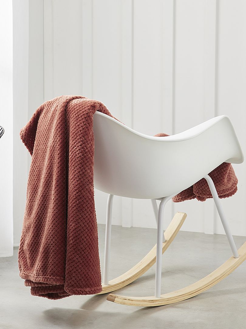 Grote plaid - Beige - Kiabi - 20.00€