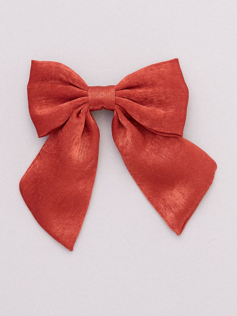 Haarspeld in de vorm van een strik - ORANJE - Kiabi - 4.00€