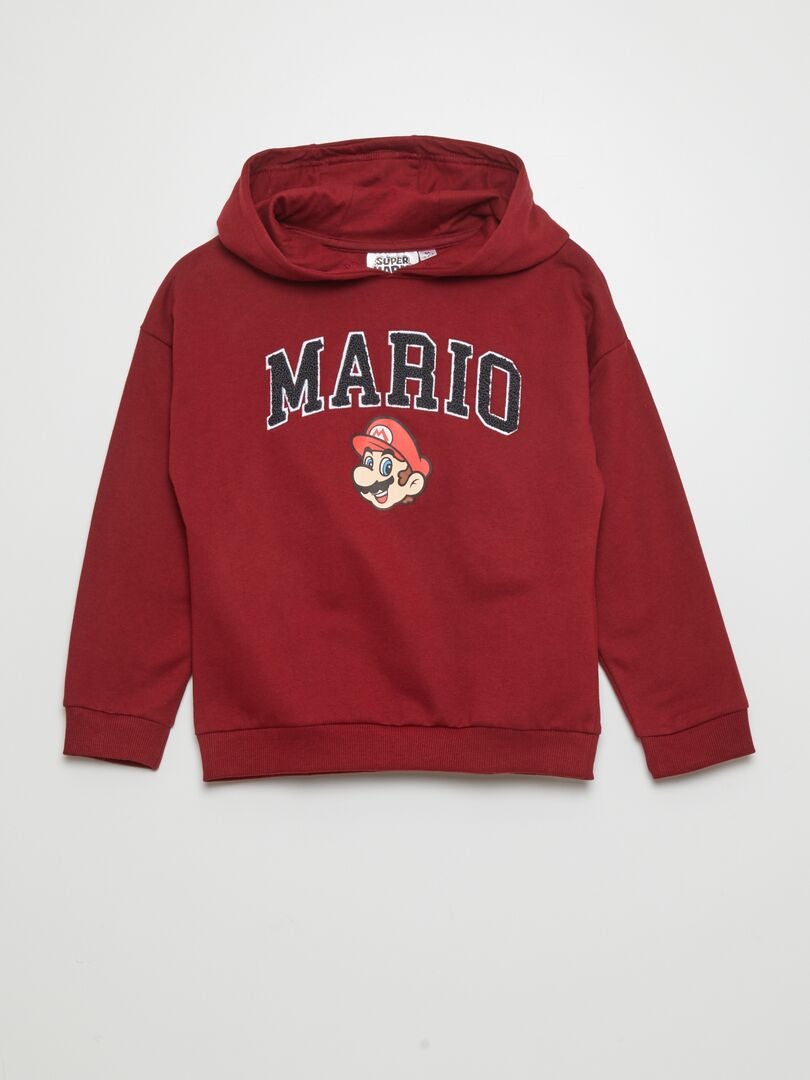Hoodie 'Super Mario' - ROOD - Kiabi - 19.00€