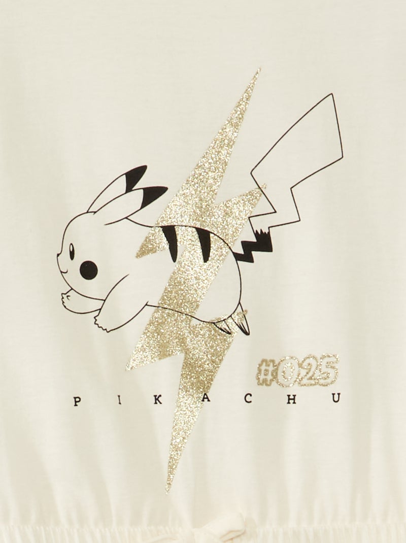 Jurk met 2-in-1-effect 'Pokémon' - BIEGE - 14.00€ - Kiabi