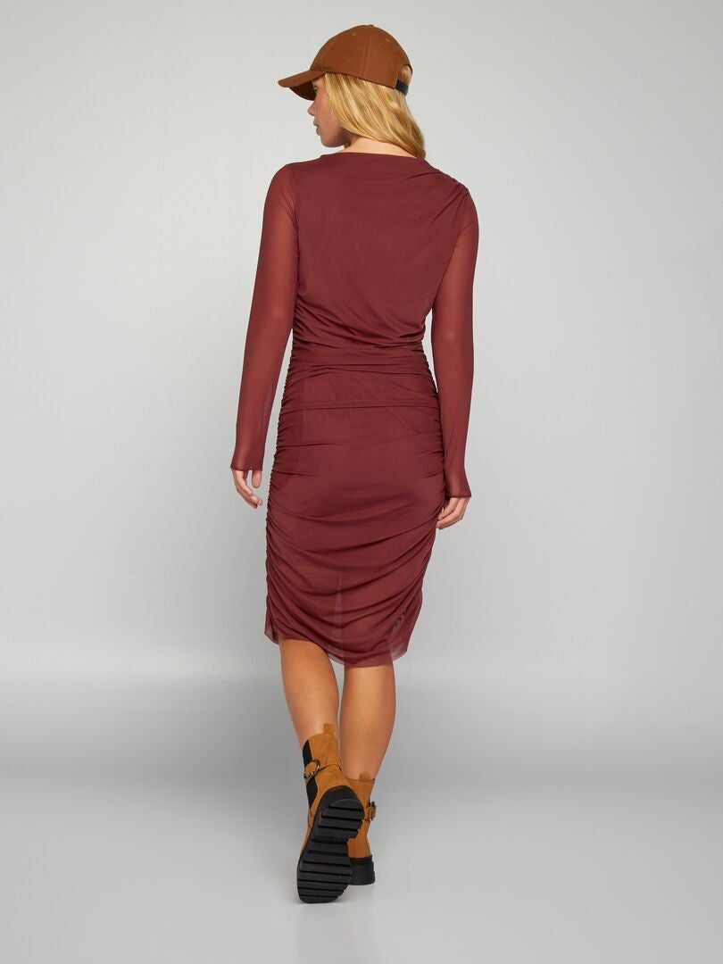 Korte jurk - ROOD - Kiabi - 22.00€