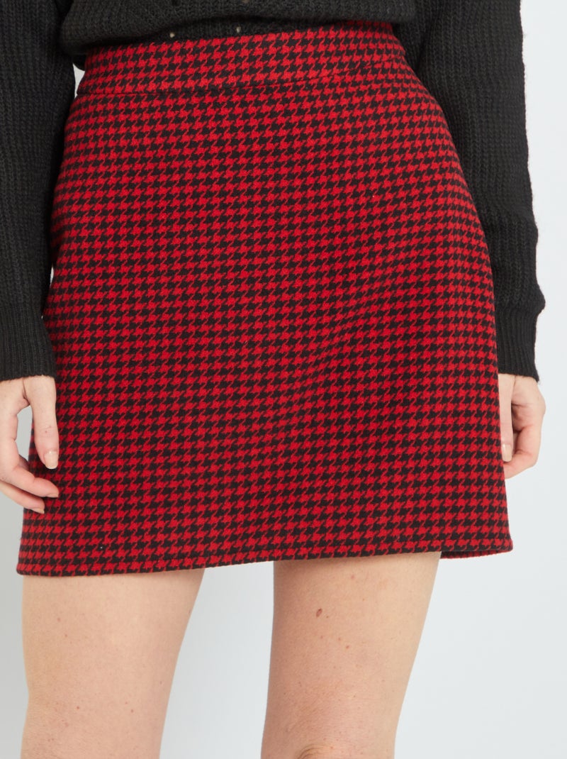 Korte rok - ROOD - Kiabi - 15.00€