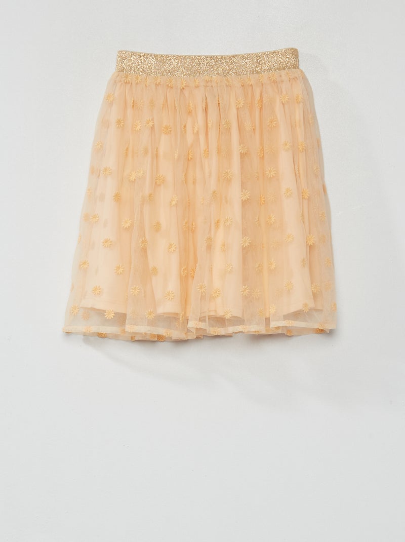 Korte rok van tule - ORANJE - Kiabi - 10.00€