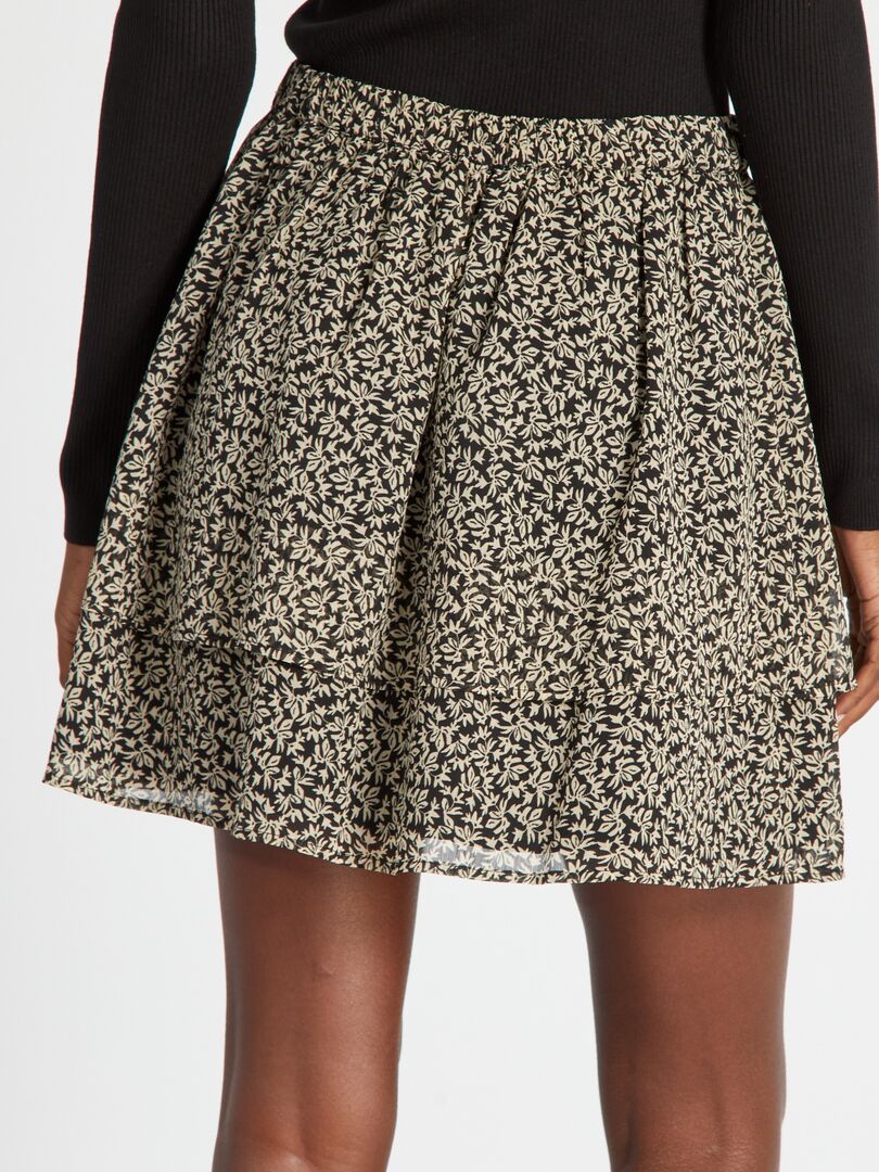 Korte rok - ZWART - Kiabi - 16.00€