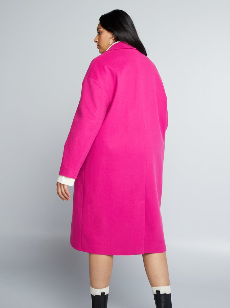 Lange jas - ROSE - Grote Maten - 65.00€ - Kiabi