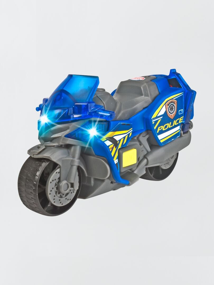 Politiemotor 'Dickie Toys' - blauw / grijs - Kiabi - 12.00€