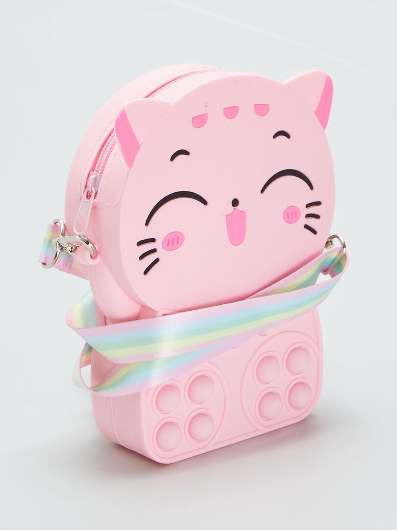 Pop-It tas in de vorm van een kawaii-katje - - ROSE - Kiabi - 6.00€