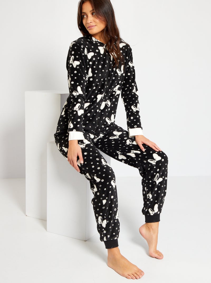 Pyjamapak met Disney/Minnie-print - zwart - 26.00€ - Kiabi