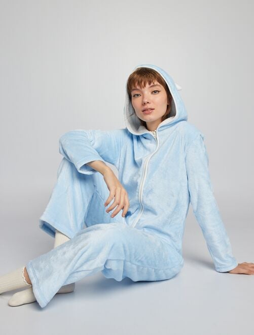 Fleece pyjama meisje