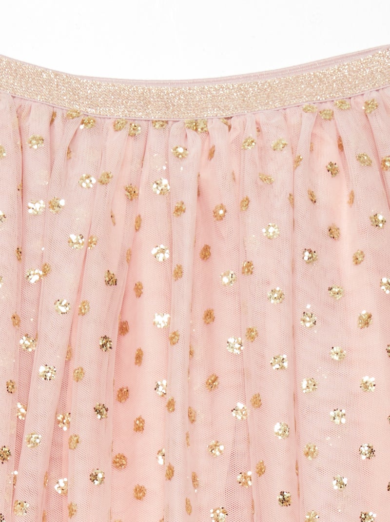 Rok van tule met plumetis - ROSE - Kiabi - 14.00€