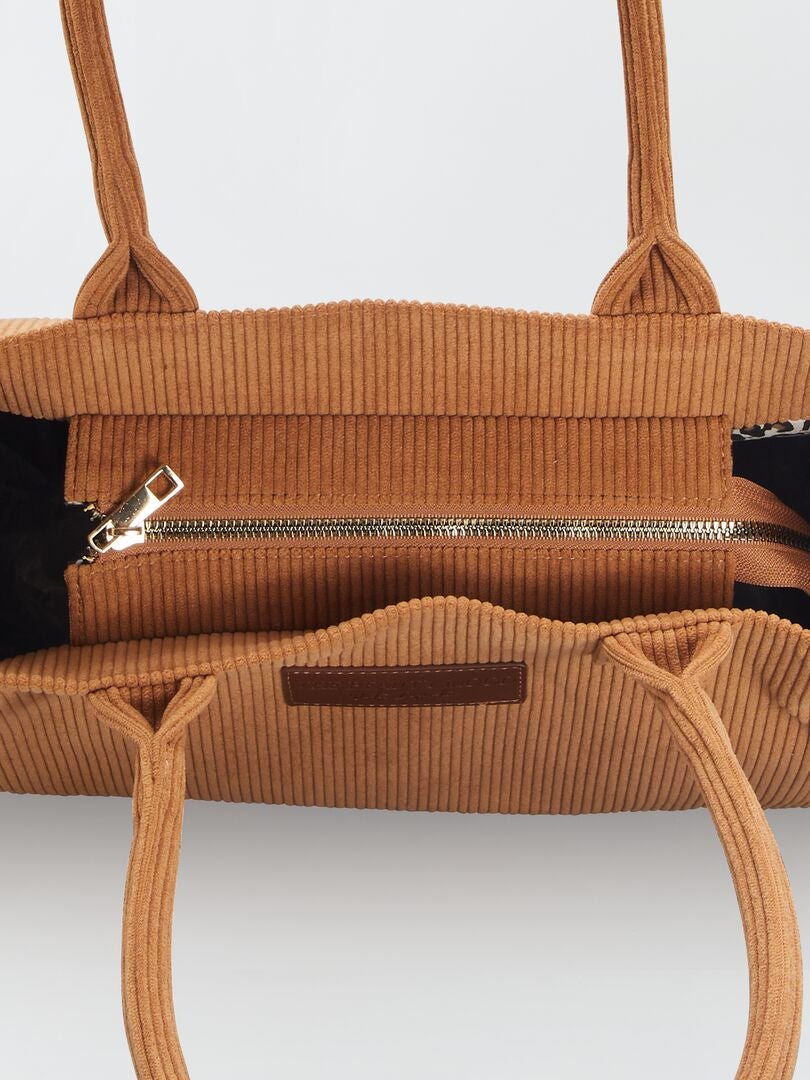 Shopper van velours - BRUIN - Kiabi - 19.00€