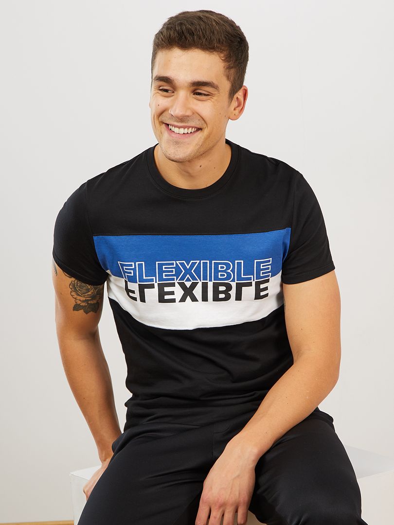 Sportief T Shirt Zwart Kiabi 8 00€