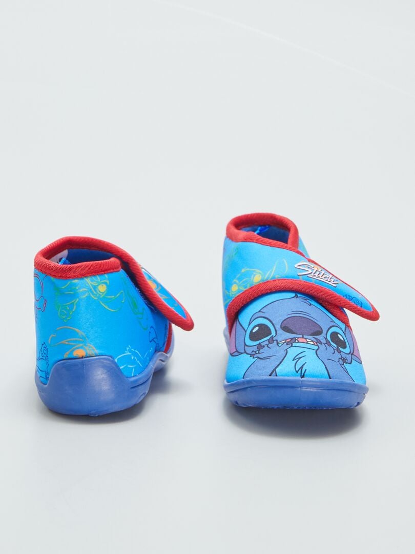 Stitch-sloffen (instappermodel) - BLAUW - Kiabi - 12.00€