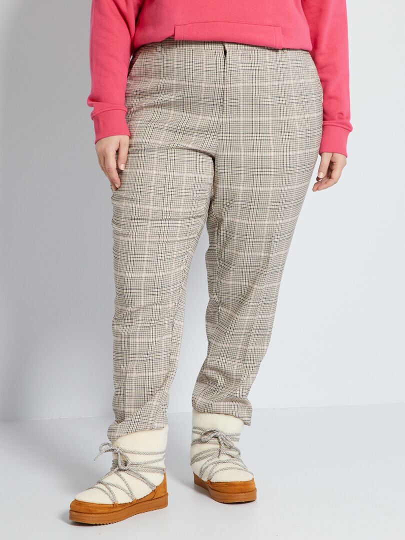 Strakke broek - GRIJS - Kiabi - 22.00€