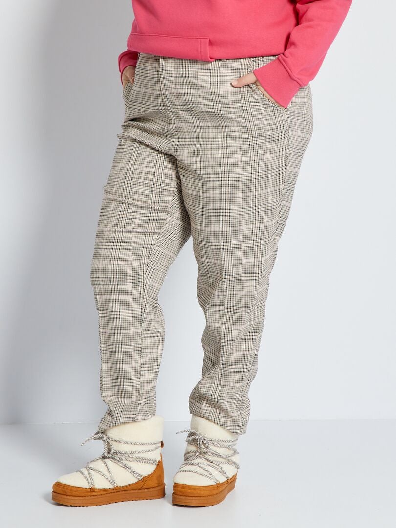 Strakke broek - GRIJS - Kiabi - 22.00€