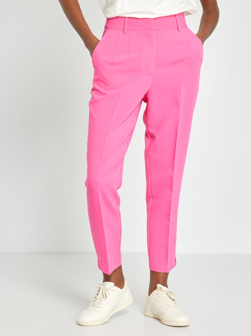 Strakke broek - roze - 18.00€ - Kiabi