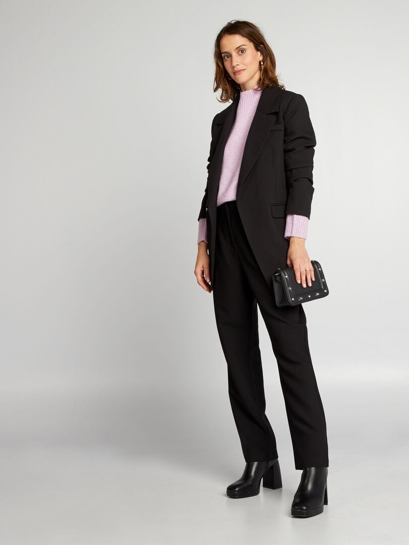 Strakke broek - ZWART - Kiabi - 25.00€