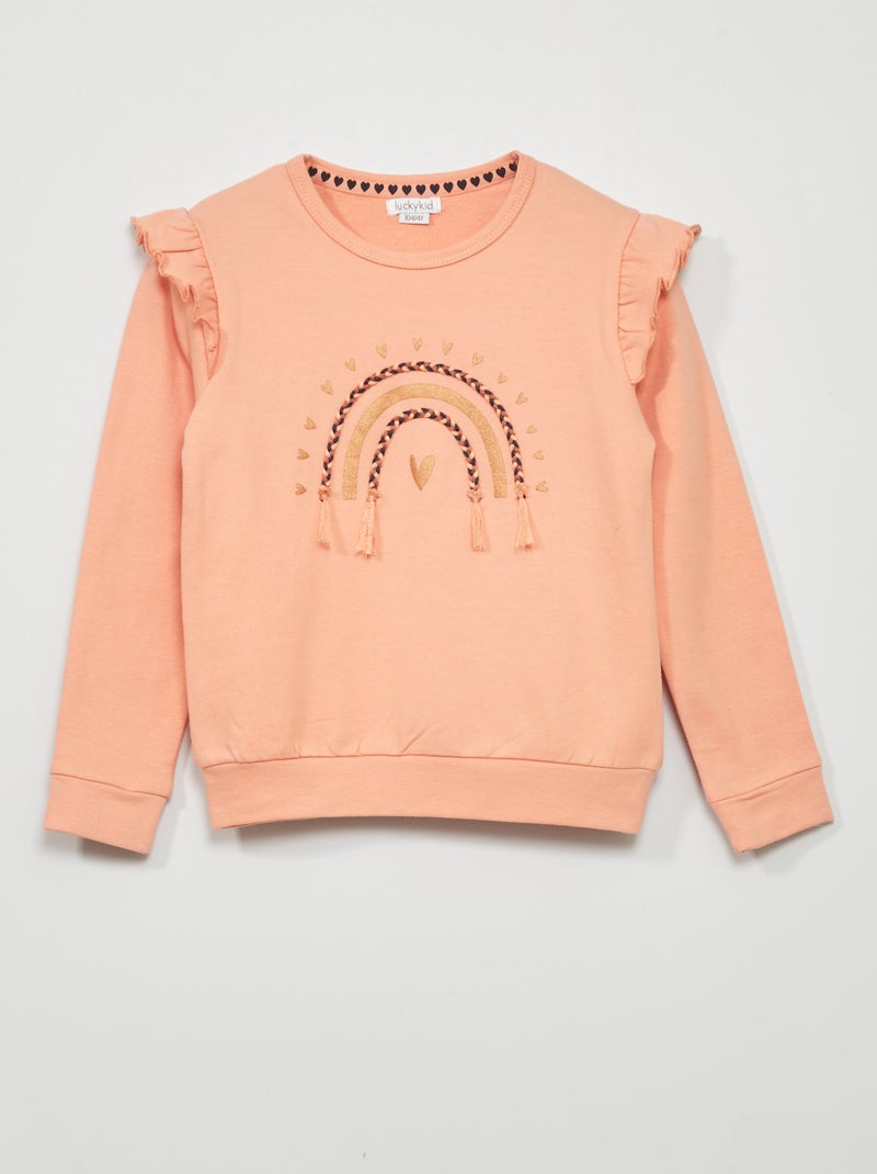 Sweater met print en leuke details - ROSE - Kiabi - 10.00€