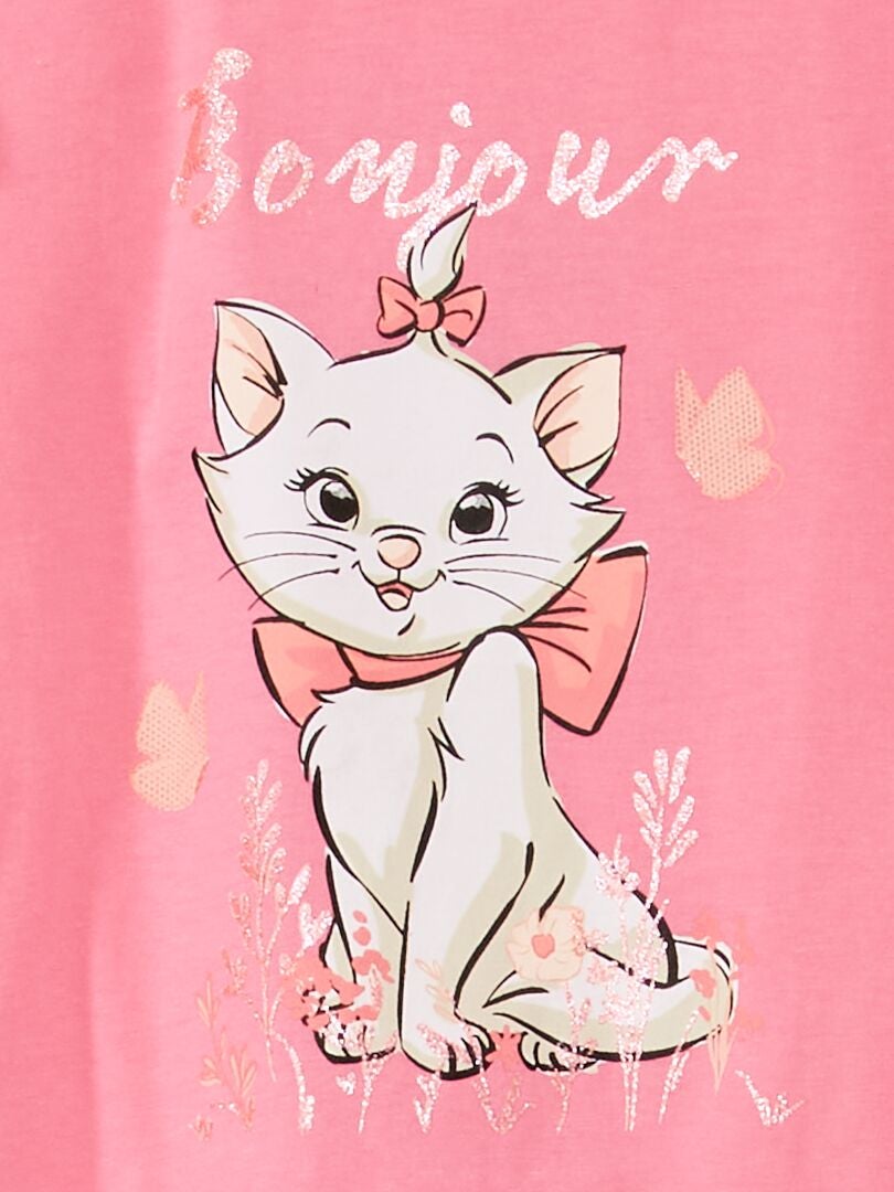 T-shirt 'Marie' 'Disney' - roze - Kiabi - 9.00€