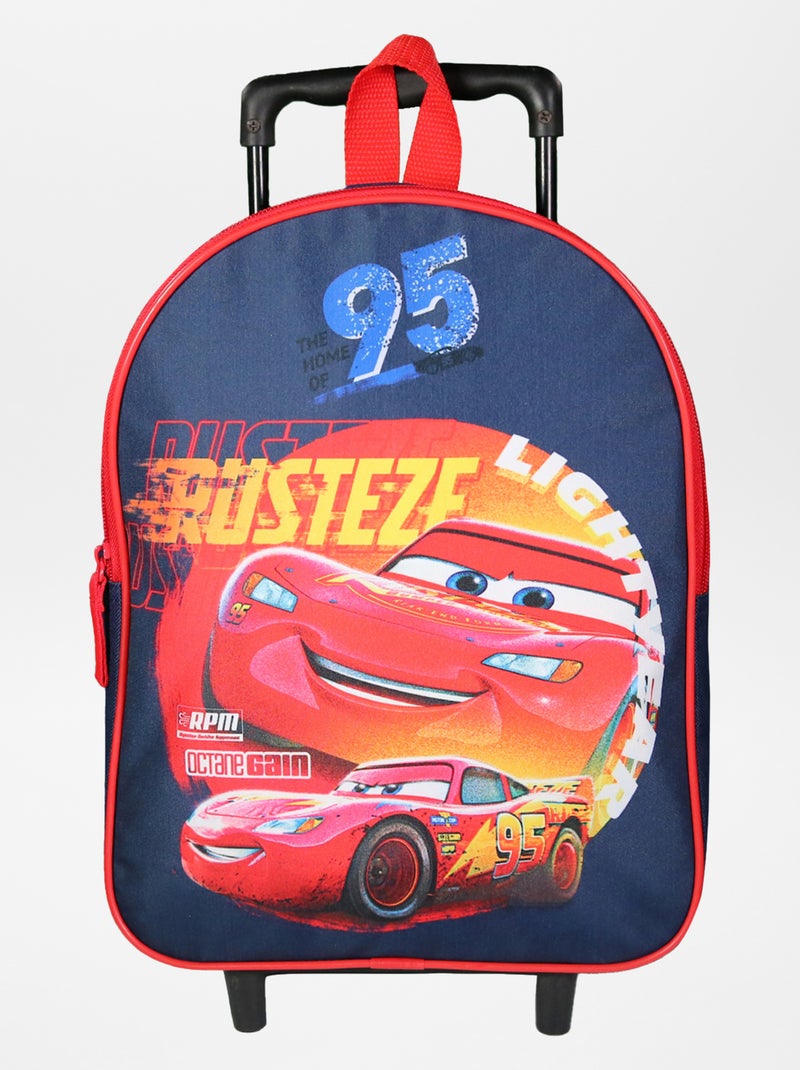 Tas met wieltjes 'Cars' - BLAUW - Kiabi - 19.00€