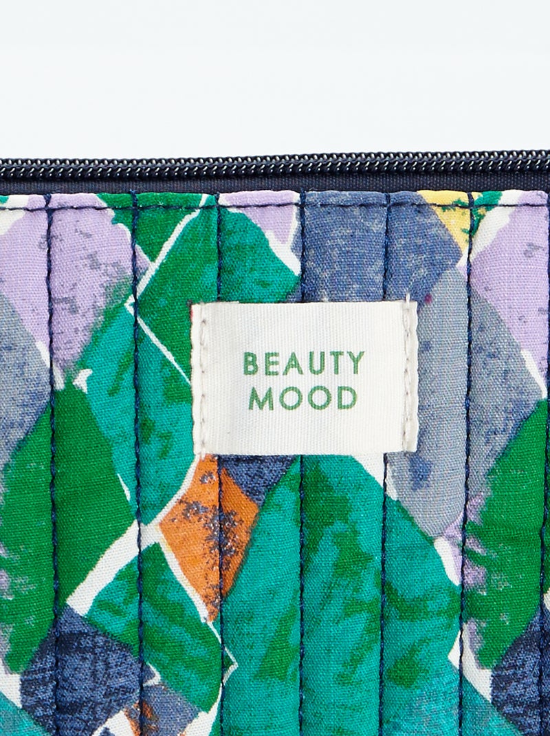 Tasje met fantasieprint - BLAUW - 6.00€ - Kiabi