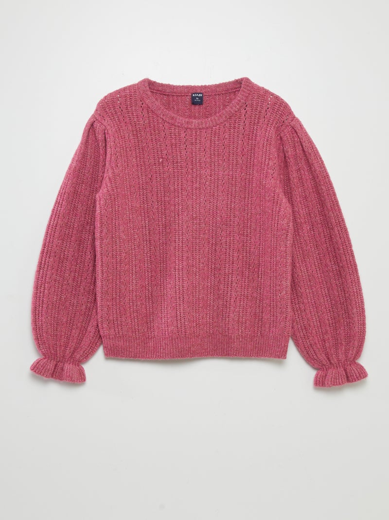 Tui van pointelletricot - PAARS - Kiabi - 13.00€