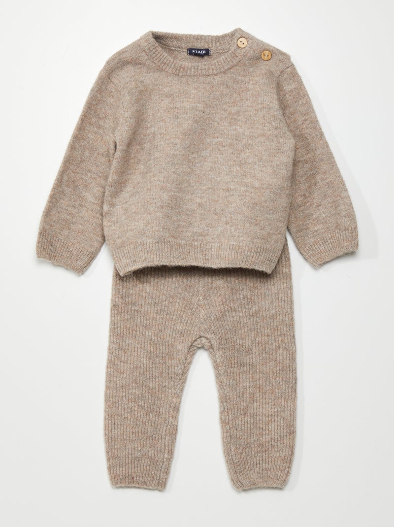 Tweedelige pyjama - BRUIN - Kiabi - 18.00€