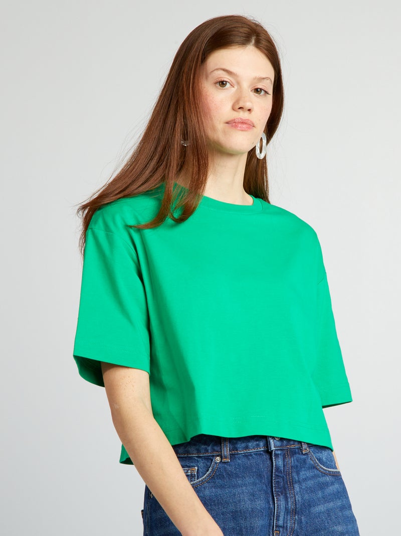 T Shirts Damen Groe Groen